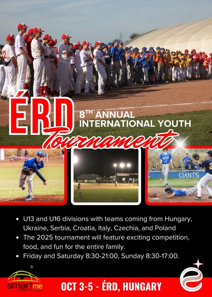2025 Érd 8th Annual International Youth Tournament – Érd Baseball és ...